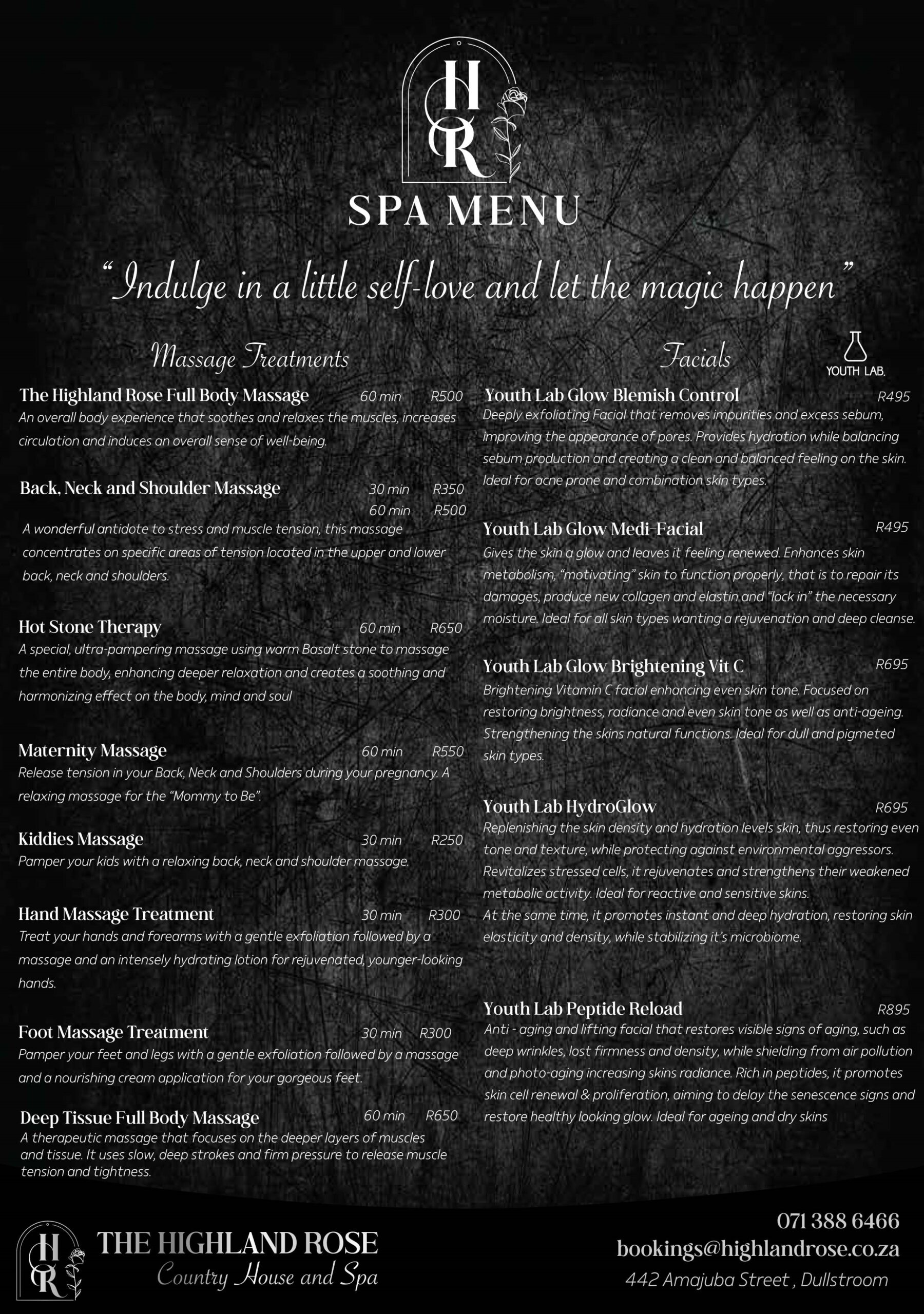 Spa - The Highland Rose